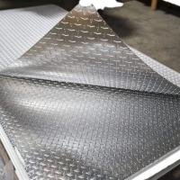 China 5 Bars Pattern 5083 Aluminum Checker Plate Mill Edge Finish For Decoration for sale