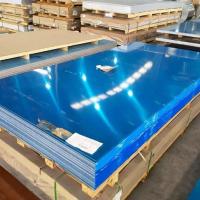 China 5052 5083 5754 Alloy Aluminium Sheet Plate 4x8 Blue PVC Film Protected Custom Size for sale
