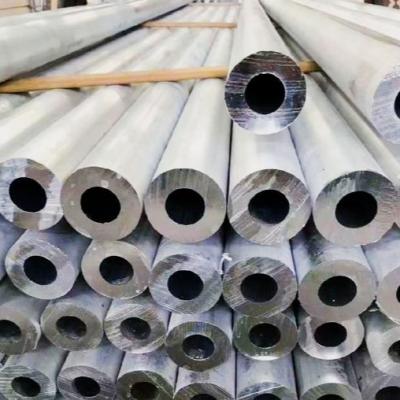 China Extruded Seamless Aluminum Pipe 6061 6063 Round Mill Finish 10mm Wall Thickness for sale