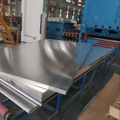 China 5000 Series Aluminium Sheet Alloy 5052 5754 Silver Embossed Customized Size for sale