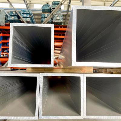 China 2024 T3 T351 40x40mm Square Aluminum Pipe 3mm 5mm Wall Thickness Aerospace Grade Seamless Welded for sale