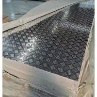 China 1200 1235 Alloy Aluminum Checkered Plate 3mm Thick Anti-Slip Embossed Sheet for sale