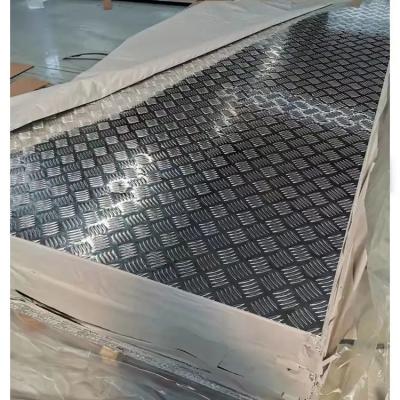 China 1200 1235 Alloy Aluminum Checkered Plate 3mm Thick Anti-Slip Embossed Sheet for sale