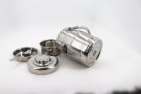China Two Layer Stainless Steel Lunch Box 1.4L Capacity 0.5mm Thickness Eco Friendly for sale
