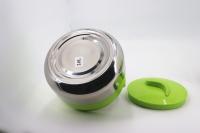 China Office Stainless Steel Lunch Box Keep Warm Green Cover 2L to 10L Capacity for sale