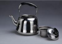 China Full Polished Stainless Steel Whistling Kettle Strong And Immune To Rust for sale