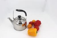 China 3.0L-7L Stainless Steel Whistling Kettle Silver Mirror Polishing for Induction Cooker for sale