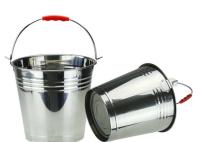 China 5 Gallon Stainless Steel Water Bucket Food Grade 201 Polished for sale