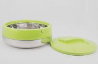 China 2L Stainless Steel Thermal Insulated Food Container Bento Lunch Box 20x16x14cm for sale