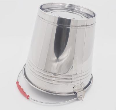China 10L Stainless Steel Ice Bucket with Handle for Champagne Wine Beer Party for sale