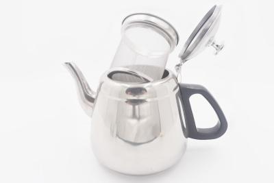 China 2L Stainless Steel Whistling Kettle European Style Coffee Tea Pot 201 Grade for sale