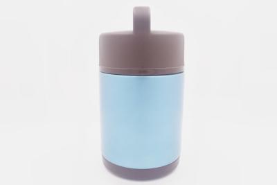 China LFGB Certified 1.6L Stainless Steel Vacuum Insulated Lunch Box with Spoon 0.127cbm for sale
