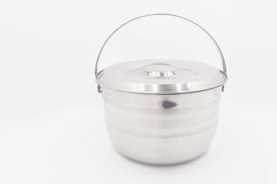 China Spot Welding 0.188cbm Stainless Steel Cooking Pot for sale