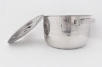 China 26.3cm  ISO Non Stick Sauce Pot Stainless Steel Cookware Set for sale