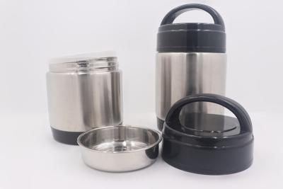 China Double Layer Insulated 0.129cbm Stainless Steel Lunch Box for sale