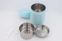 China 1.4L Vacuum Insulated Stainless Steel Lunch Box with Compartments 304 for sale