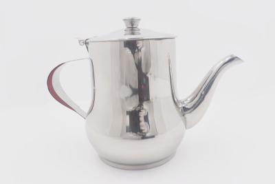 China 24oz Kitchen Steel Arab Tea Kettle Anti Side Leakage Oiler for sale