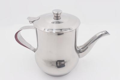 China 18oz Stainless Steel Whistling Kettle 0.5mm Thickness Sustainable Kitchen Tea Pot for sale