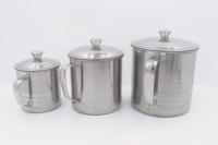 China 15cm  Stainless Steel Single Beer Cup Dinner Party Beverage Water Mug for sale