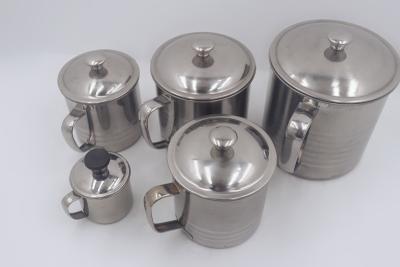 China 14cm 0.271cbm Stainless Steel Tumbler Mug Food Grade Drinking Cup for Students for sale