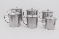 China 10cm Stainless Steel Beer Cup Custom Logo Drinking Water Mug 240pcs for sale