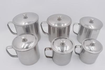 China Drinking Water 10cm Stainless Steel Beer Cup Customize Logo for sale