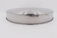 China Stainless Steel Nonstick Pizza Pan Set 3pcs 28 32 36cm Bakeware Cake Plate for sale