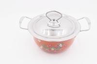 China Stainless Steel 6-Piece Outdoor Cookware Set Non Stick Saucepan 16-20cm 0.085cbm for sale