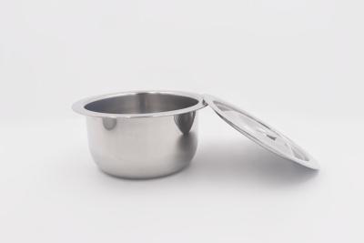 China 27cm 0.395cbm Stainless Steel Milk Pot for Picnic Hiking Camping for sale