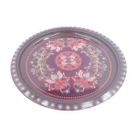 China Chromatic Stainless Steel Serving Plate 30cm Dinner Food Dish 0.063cbm for sale