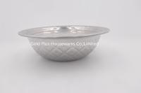 China 34cm Non-Magnetic Stainless Steel Soup Pot with Lid Multi-Functional Deep Noodle Bowl for sale