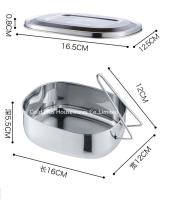 China 16cm 304 Stainless Steel Insulated Lunch Box 730ml Leak Proof for Kids for sale