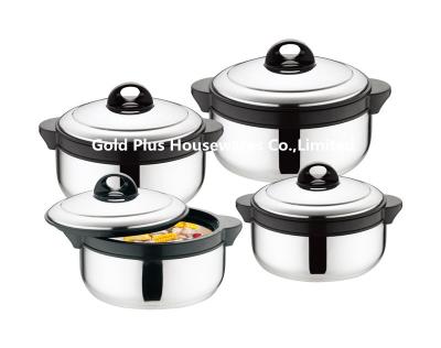 China 8pcs Stainless Steel Cooking Pot Set 1L 2L 4L 6L Food Warmer for Commercial Kitchen for sale