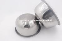 China 24cm Cookware Set Stainless Steel Round Wash Basin With Embossed Lid for sale