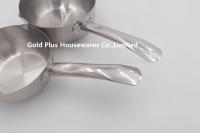 China Stainless Steel Saucepan 20cm 0.13cbm Non-Stick Milk Pan Frying Pan Kitchenware for sale