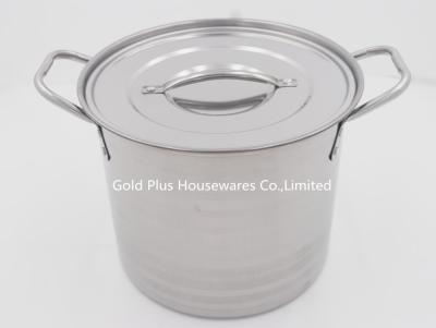 China Stainless Steel Milk Bucket 28cm Hot Thick Bottom Cooking Pot 4pcs Set 24-30cm for sale