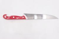 China Custom 8 Inch Stainless Steel Steak Knives Set High Hardness Blade Plastic Handle for sale