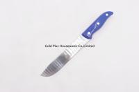 China Wholesale 6 Inch Black Handle Cheese Cutting Knife Multipurpose Stainless Steel Petty Knife for sale
