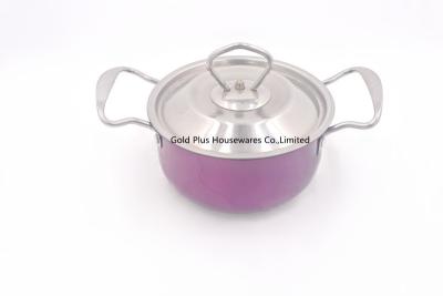 China Stainless Steel Stockpot with Lid 8.4kg Kitchen Casserole Set for Soup Cooking for sale