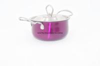 China 16cm Stainless Steel Cooking Pot Stockpot for Home Kitchen Use 2.5L Capacity for sale