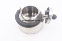 China Natural Color 0.24cbm Stainless Steel Whistling Kettle 3L Mirror Polishing for sale
