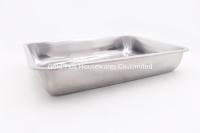 China Custom Printed Stainless Steel Serving Tray Rectangle 45x35cm for Hotel Restaurant for sale