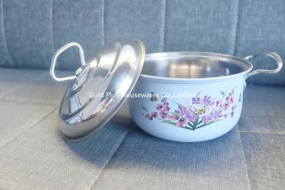 China Stainless Steel Milk Pot 12pcs per Carton Nonstick Cooking Pot for Restaurant Induction Stovetop for sale