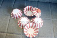 China Stainless Steel Round Snack Bowl with Tray Set 11cm Bowl 35cm Tray Custom Logo for sale