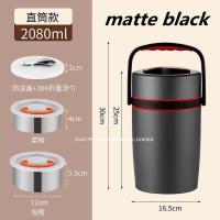 China 1.8L 304 Stainless Steel Vacuum Insulated Food Container Portable Thermal Lunch Box Hot Cold 12H for sale