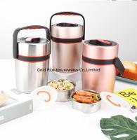 China Eco Friendly Stainless Steel Vacuum Bento Lunch Box 2.2L Food Warmer for sale