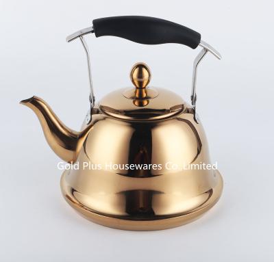 China 1L Stainless Steel Soup Pot Kettle with Filter Hot Pot for Coffee Restaurant Use 14cm Diameter for sale