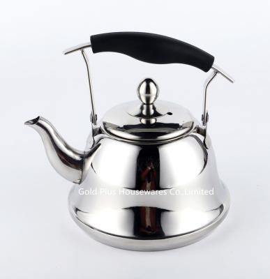 China Antique Bell Whistling Tea Kettle Stainless Steel Reinforced Quick Boiling 1L 2L 3L for sale