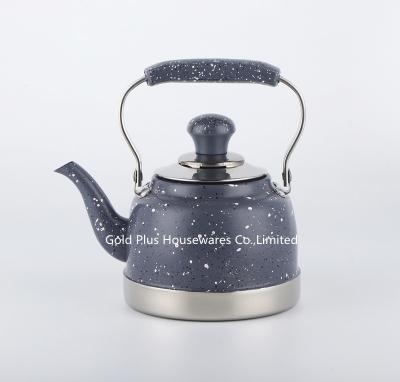 China FDA Stainless Steel Coffee Pot With Filter Blue Color for sale