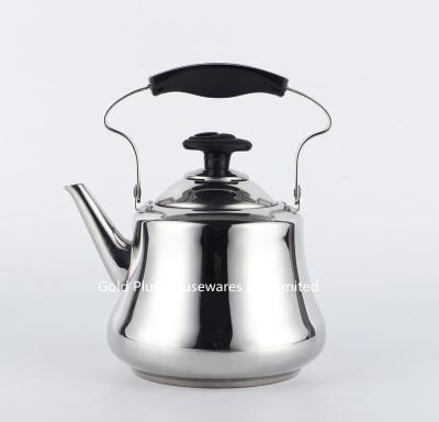 China 3L Stainless Steel Whistling Tea Kettle 14cm Diameter for Gas Stove for sale